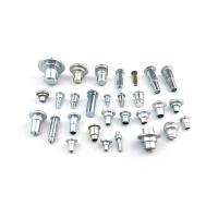 China Custom fastener manufacturer ,Pallet rack safety clip customised，rivets customised, nuts customised，high strength screw for sale