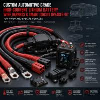 China Custom Automotive-Grade High-Current Lithium Battery Wire Harness & Smart Circuit Breaker Kit for RV/EV & Special Vehicles for sale