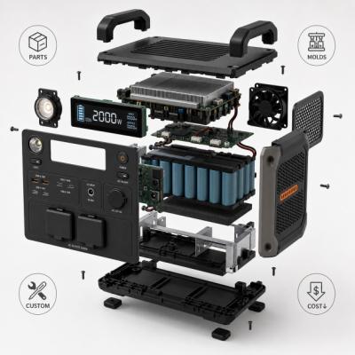 China Flagship 2000W Portable Power Station Scheme: BOM Engineering & Custom PCBA for sale