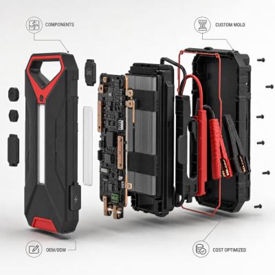 China 4000A Industrial Jump Starter OEM/ODM: Heavy-Duty PCBA & Scheme Design for sale