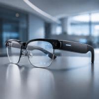 China Custom AI Smart Glasses ODM with 40° Field of View, 12MP Auto-Focus Camera, and 6-8 Hours Battery Life for sale