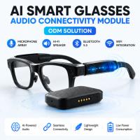 China AI Smart Glasses Audio Connectivity Module ODM Microphone Bluetooth WiFi Integration for sale