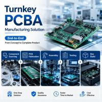 China Turnkey PCBA Manufacturing Solution End-to-End Component Sourcing PCB Fabrication Assembly Testing Box Build for sale