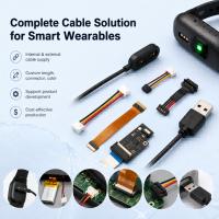 China Smart Wearables Complete Cable Solution ODM Magnetic Charging Battery Wire Harness Sensor FPC and PCB Connection for sale