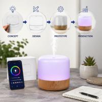 China Custom Smart Aroma Diffuser ODM Solution Wi-Fi Ultrasonic Mist RGB Light Timer App Control Essential Oil for Home Office for sale