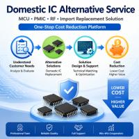 China Domestic IC Alternative Service MCU PMIC RF Import Replacement Solution and Cost Reduction Platform for sale