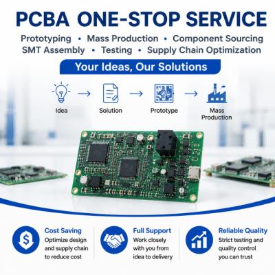 China PCBA One-Stop Prototyping Mass Production Service Component Sourcing SMT Assembly Testing and Supply Chain Optimization for sale