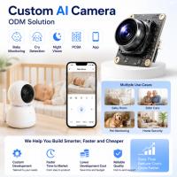 China Custom AI Camera ODM Solution Baby Monitoring Cry Detection Night Vision PCBA Lens App for sale
