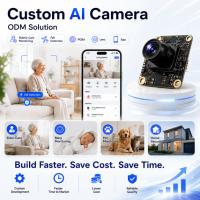 China Custom AI Camera ODM Solution Elderly Care Monitoring Fall Detection PCBA Lens App for sale