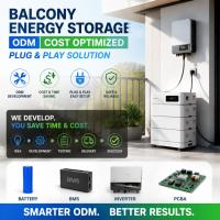 China Balcony Energy Storage ODM Cost Optimized Plug Play Solution Battery BMS Inverter PCBA for sale