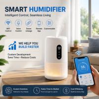 China Smart Humidifier WiFi Voice Control Scene Linkage Remote App Home Automation Customizable for sale