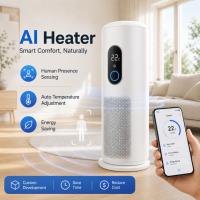 China AI Heater Human Presence Sensing Auto Temperature Adjustment Energy Saving Comfortable Customizable Smart for sale