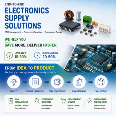 China BOM Management Component Sourcing Procurement Service Electronics Supply Solution for sale
