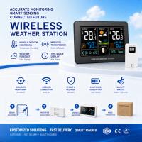 China Custom Wireless Thermometer Hygrometer ODM Solution – Indoor Outdoor Weather Clock, High Accuracy & Cost-Optimized Design for sale