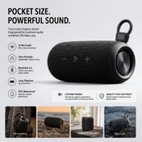 China Portable Bluetooth Speaker 20W Custom ODM IPX7 Waterproof 12H Playtime TWS Pairing Outdoor Wireless Speaker for sale