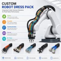 China Custom Robot Dress Pack Cable Harnesses Power Encoder Communication Sensor Air Hose Integration for sale