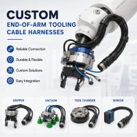 China Custom End-of-Arm Tooling Cable Harnesses Gripper Vacuum Tool Changer Sensor Robot for sale