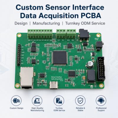 China Custom Sensor Interface Data Acquisition PCBA Design Manufacturing Turnkey ODM Service for sale