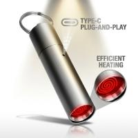 China Custom Type-C Plug-in Electric cigar Lighter ODM Solution Portable and Lightweight USB Type-C Electric Lighter, which has no Flame, no Gas, no Battery and is Windproof for sale