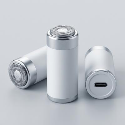 China Custom Mini Type-C Plug-in Electric Shaver ODM Solution Portable Battery-Free Low Power Razor for Phone Power Bank for sale