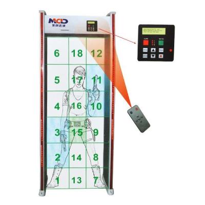 China CE Approved Door Frame Metal Detector for Hotels, Conference Centers, Airports for sale