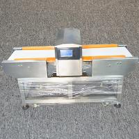China 380*100 mm Touch Screen Non-ferrous DSP Technology Conveyor Belt Screening Needle Copper Food Metal Detector  MCD-F500QD for sale