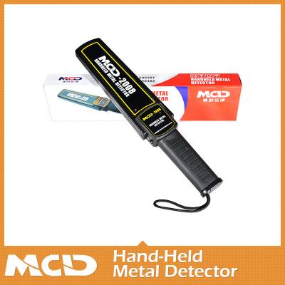 China MCD-2008 New Security wand cheap Portable body weapon super scanner detector Hand held Metal detector for sale