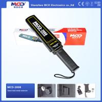 China Vibration Handheld Metal Detector 9v Battery , Audio Alert And Led Indicator for sale