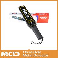 China High Sensitivity Black Metal Detector Handheld Continuous Operation 40h for sale