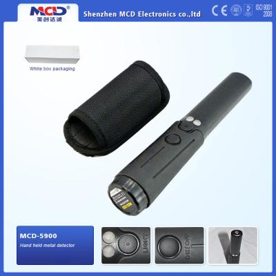 China Cylindrical Security Portable Metal Detector With 360° Detection Area for sale