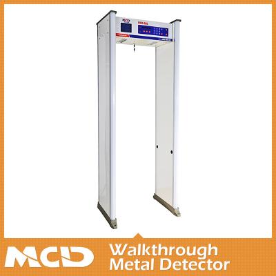 China 8 Zone Security WalkThrough Metal Detector Widely Used In Jewelry / Electronics for sale