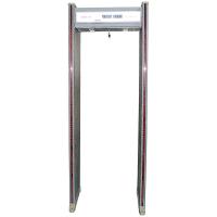 China Safety Remote Control Long Range Walk Through Gate With Six Detecting Zone for sale