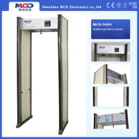 China High Sensitivity Body Scanner Metal Detector With 18 Exploration Areas For Airport/Customs/Court for sale