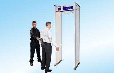 China Waterproof Door Frame Metal Detector with 8 Zones 6.0
