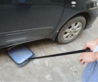 China Automotive Vehicle Inspection Mirror 88cm Connecting Rod Length Diameter 30cm convex Mirror for sale