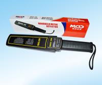 China Alarm And Vibration Indication Handheld Metal Detector Professional In Black body scanner Machine for sale