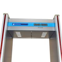 China High Anti Interference Ability Airport Security Metal Detectors Audio Alert for sale