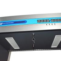 China High Anti Interference Ability Airport Security Metal Detectors Audio Alert for sale