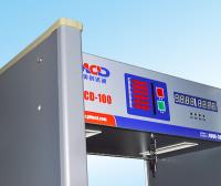 China Waterproof 8 status led display Walk Through Gate with 0-99 adjustable sensitivity for sale