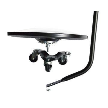 China Light Weight Adjustable Length Handheld Vehicle Inspection Mirror with Flashlight for sale