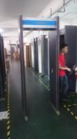 China Weatherproof , Shockproof , Fireproof walk through gate 6 zone with Remote Control for sale