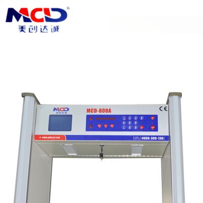 China Security Door Frame Metal Detector / Coach Station Body Scanner for sale