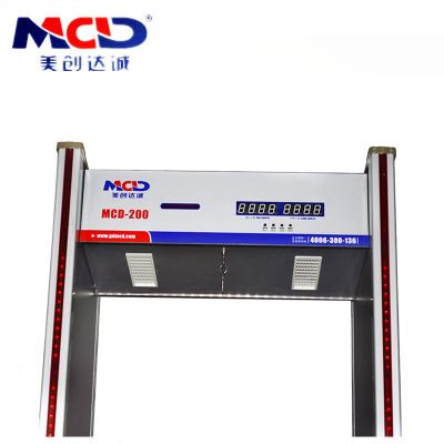 China Court / Theater Walk Through Gate , Custom Metal Detector 0-99 Adjustable Sensitivity for sale