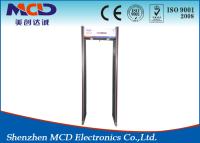 China 6 Zones At School Walk Through Security Metal Detector Gate Mcd -300 for sale