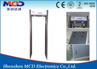 China 6 Zones At School Walk Through Security Metal Detector Gate Mcd -300 for sale
