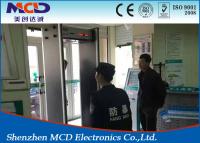 China 6 Detection Zones Walkthrough Metal Detector with 0-99 Adjustable Sensitivity for sale