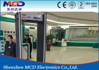 China 6 Detection Zones Walkthrough Metal Detector with 0-99 Adjustable Sensitivity for sale