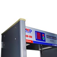 China Multi Zone Archway Metal Detector LED Array Panel Airport Security Scanners for sale