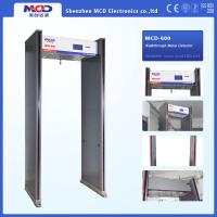 China Waterproof Portable Door frame Walk Through Metal Detector , 6 Zones Archway Detector Door for sale