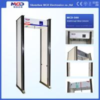 China 6 Zones Promotion Airport Metal Detector Portable For Passangers Screening for sale
